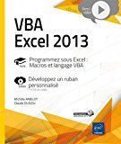 VBA Excel 2013 Programmer Sous Excel Macros Et Langage VBA