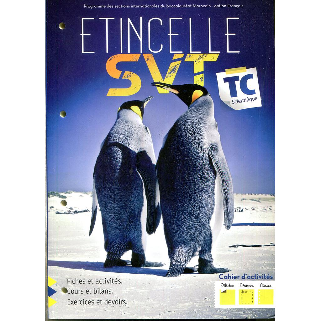 Etincelle SVT TC cahier d activités 2017 ALMOUGGAR