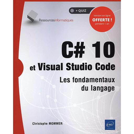 C 10 Et Visual Studio Code Les Fondamentaux Du Langage ALMOUGGAR