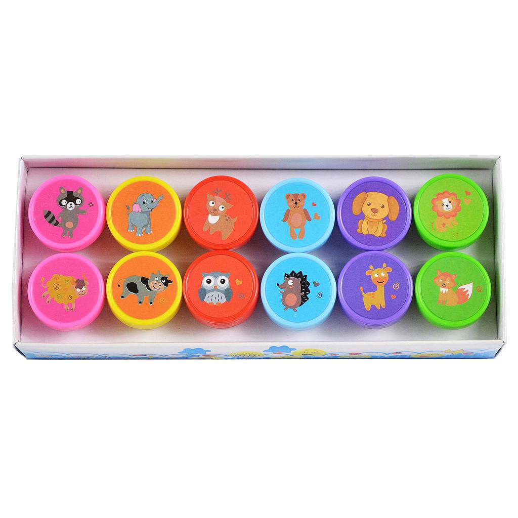 12 Tampons Ronds pour Enfant | ALMOUGGAR.COM