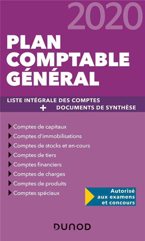 Plan Comptable Général ( Dépliant )Liste Intégrale des Comptes Lib ...