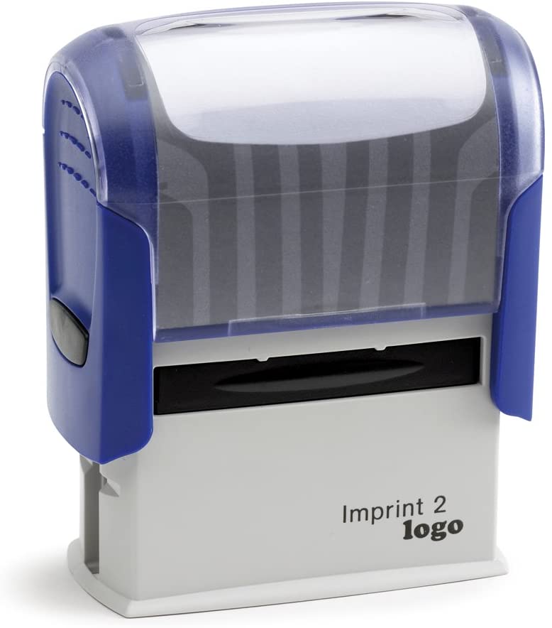 Cachet Logo - Rouge - 47 x 18 - nombre de lignes 5 | ALMOUGGAR.COM