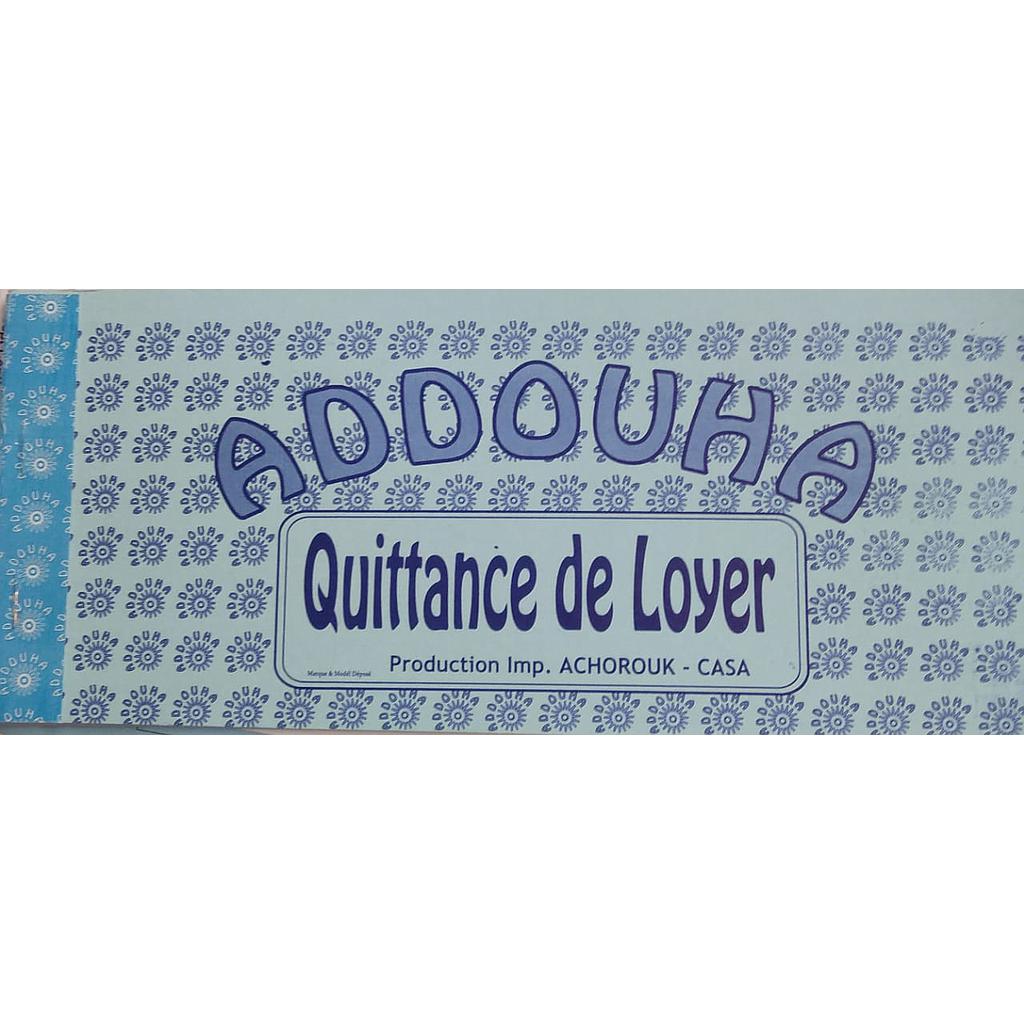 Carnet Quittances de Loyer - 80 feuilles | ALMOUGGAR.COM Carnet Quittances de Loyer - 80 feuilles | ALMOUGGAR.COM