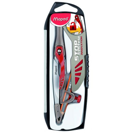 Compas Maped Stop System Métal | ALMOUGGAR.COM