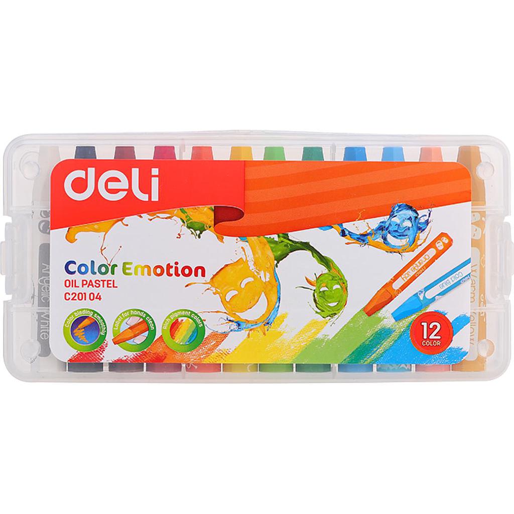 OIL PASTEL - Color Emotion - 12 Crayons | ALMOUGGAR.COM
