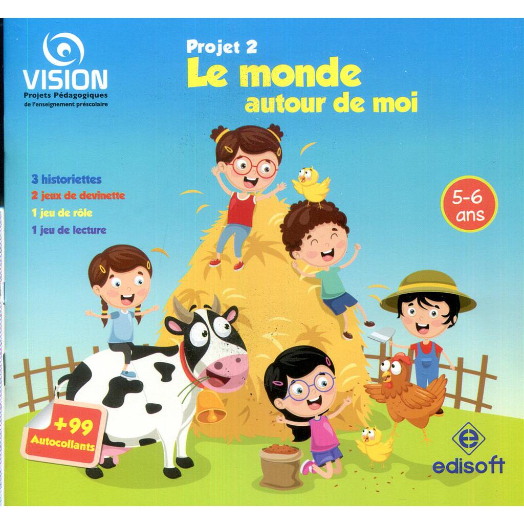 VISION - Projet 2 (5-6 ans) - Le monde autour de moi Album | ALMOUGGAR.COM