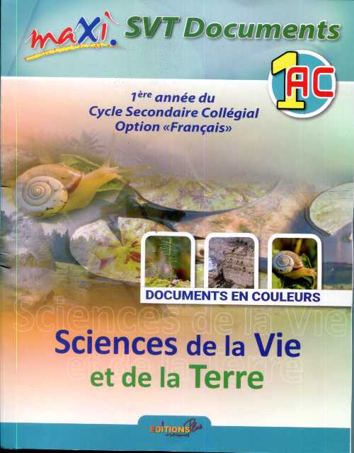 Maxi SVT Documents 1AC Option Français | ALMOUGGAR.COM