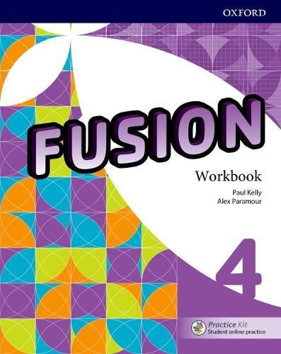 Fusion: Level 4: Workbook with Practice Kit | ALMOUGGAR.COM