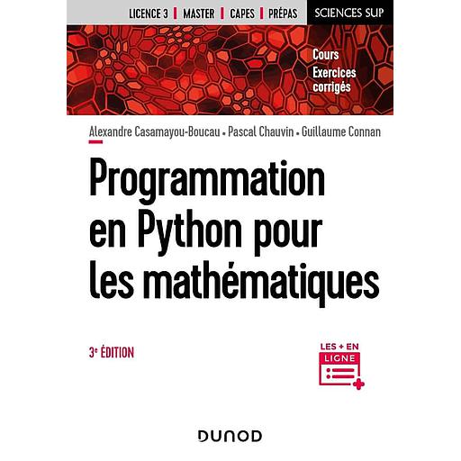 Programmation en Python pour les mathématiques | ALMOUGGAR.COM