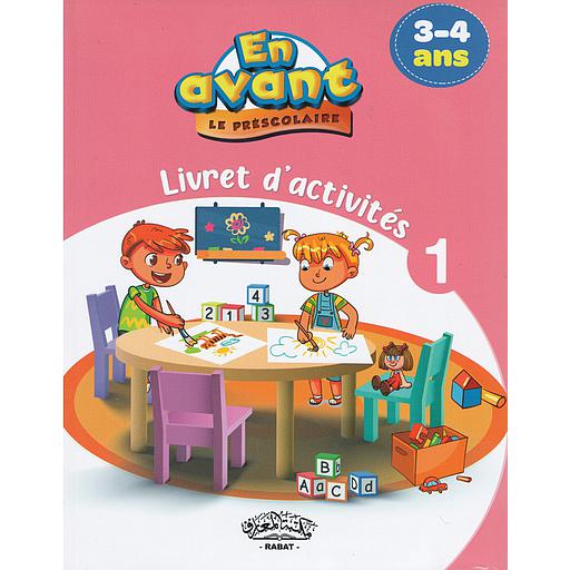 En avant le préscolaire livret d'activités 1/2 3-4 Ans - PS | ALMOUGGAR.COM