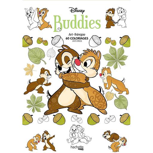 Bloc Buddies - 60 coloriages anti-stres | ALMOUGGAR.COM