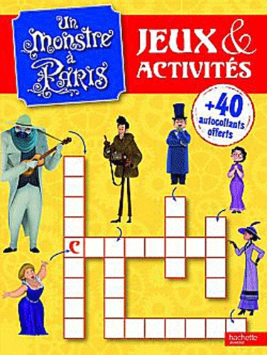 Un monstre à Paris - Jeux et activités | ALMOUGGAR.COM