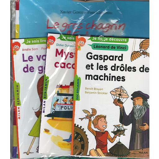 Pack Lecture suivie Nenuphar CE2 (4 histoires : Le voleur de goûter ...