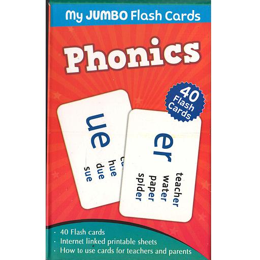 My Jumbo Flash Cards - Phonics | ALMOUGGAR.COM