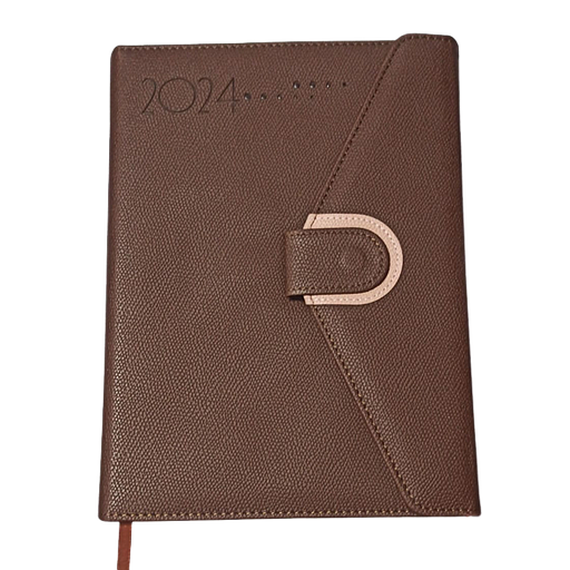 Agenda Journalier de Bureau Couverture de Lux Et Fermeture Aimantée ...