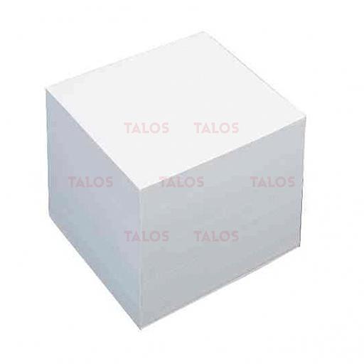 Bloc Cub Blanc avec Socle | ALMOUGGAR.COM